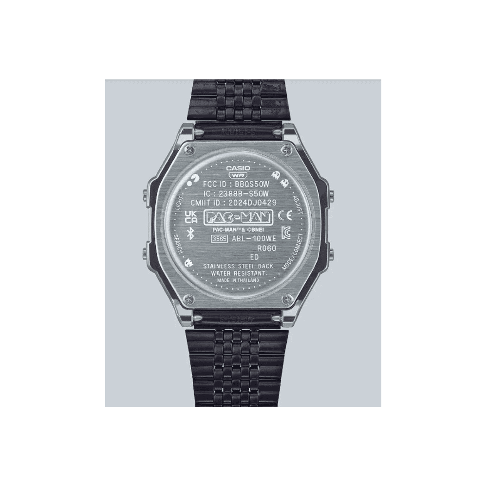 casio 'pac-man' limited edition digital watch