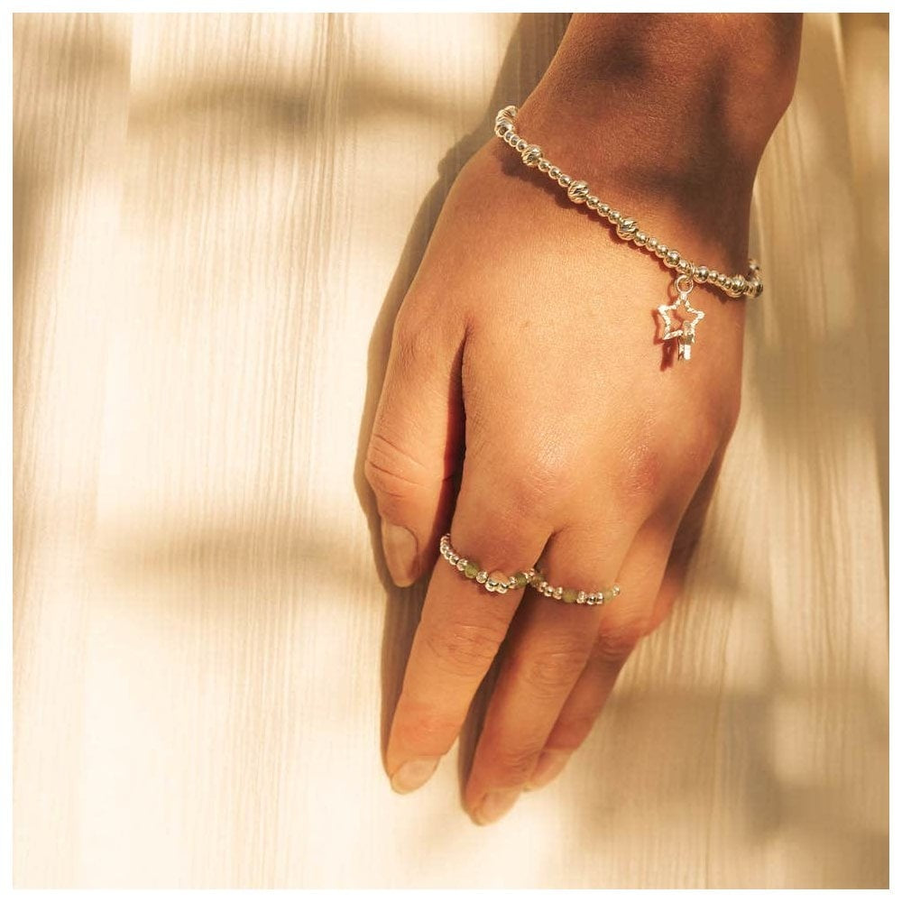 SPARKLE INTERLOCKING STAR BRACELET – Adams Jewellers